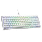 [New] e-Element Gaming Keyboard Z-99 Silver Wood Axis Mechanical ...