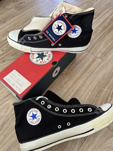 New With Box Vtg Converse “CHUCK TAYLOR ALL STAR HI” M9160 Made In USA ...