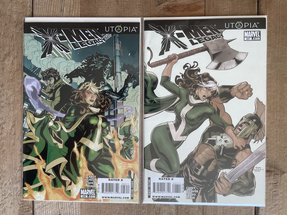 X-Men: Legacy Issues 226-228 NM 2009 Marvel Mike Carey Dustin Weaver ...
