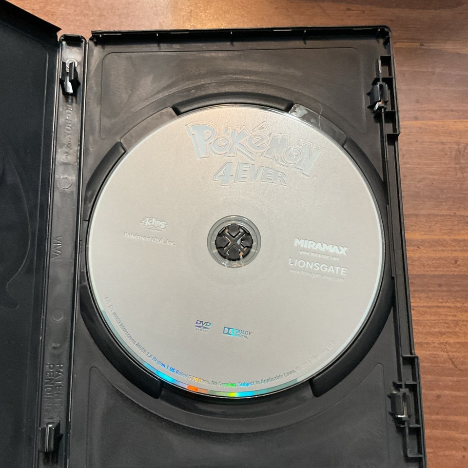 Pokémon DVD Movie Pokémon 4 Ever The Movie | eBay