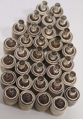 Lot of (32) Kings Electronics 8533 RF Coaxial Connectors K-LOC KU-59-07 ...