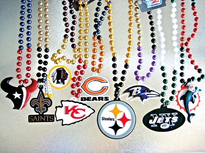 NFL BEADS MOST TEAMS . NEW AND ON SALE GREAT GIFT ITEM | eBay