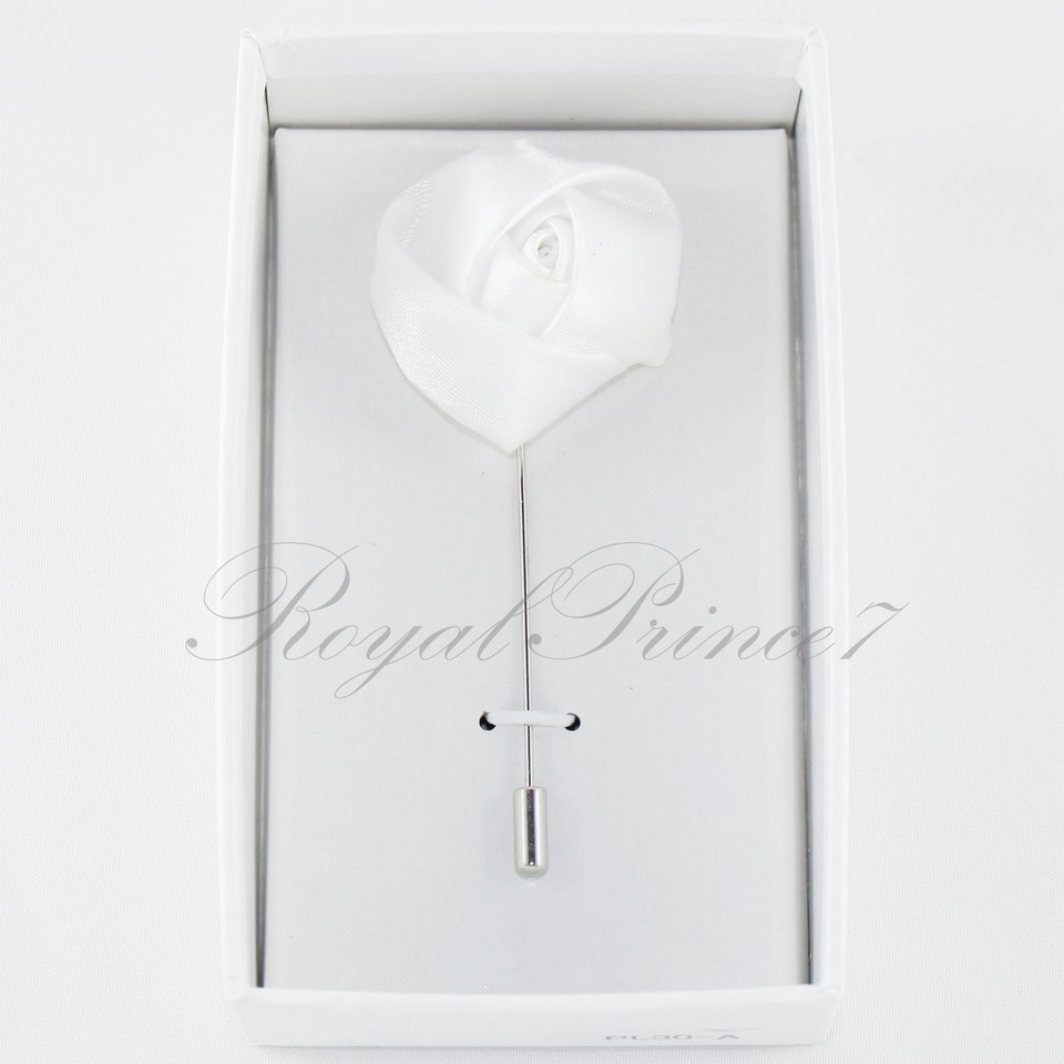 New Men's Suit brooch chest buckle brooch Pin ROSE Floral flower lapel ...