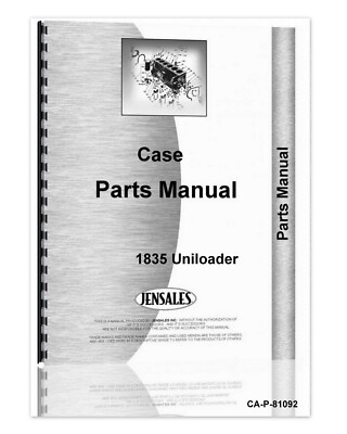 Parts Manual Case 1835 Uniloader | eBay