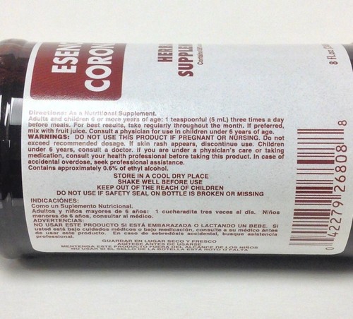 Esencia Coronada- crowned essence HERBAL SUPPLEMENT 8 Oz | eBay