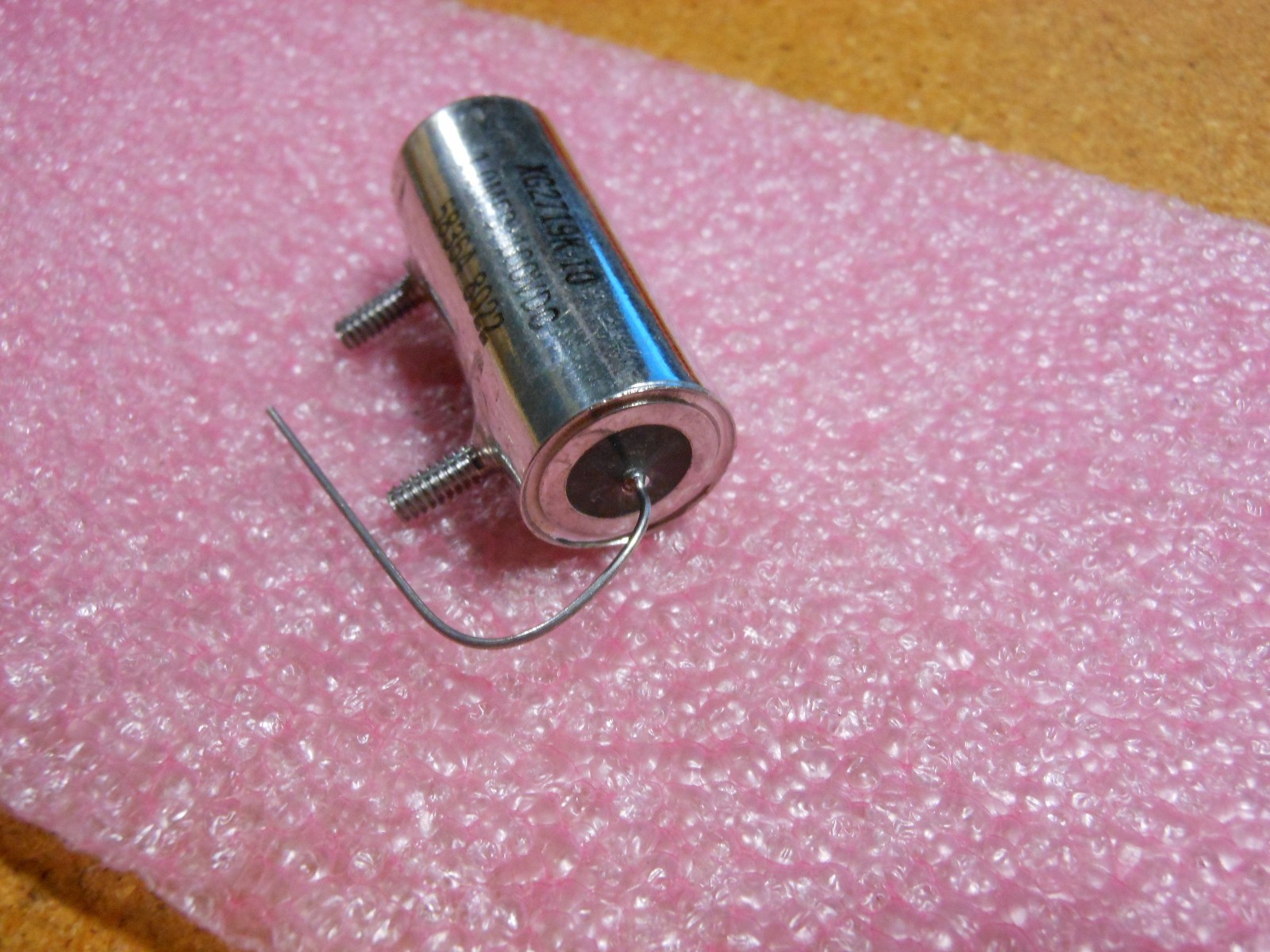 BYCAP INC. CAPACITOR # XG2719K-10 NSN: 5910-00-717-3883 1.0MFD 100VDC ...