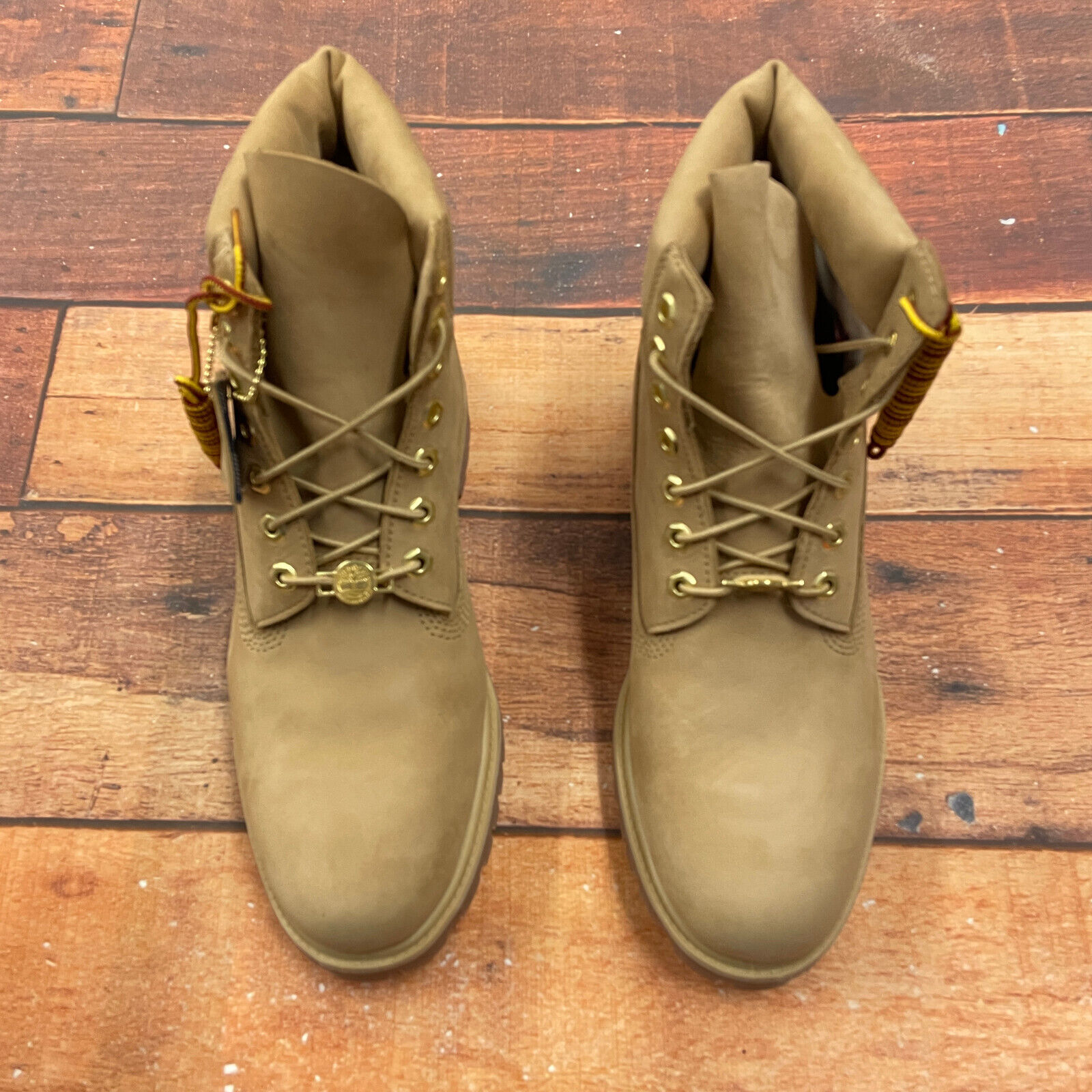 Timberland 6" LIGHT BEIGE SAND TAN WHEAT Waterproof Premium Men's NEW ...