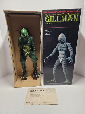 Creature From The Black Lagoon Gillman Figure Model Painted Tsukuda 1:5 ...