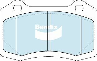Fits FPV GT BA BF FG Brembo 4-pot 2004 on Rear Disc Brake Pads BENDIX ...