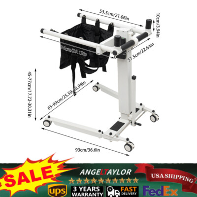 Wheelchair Lift Transfer Chair Electric Patient Lift Transfer Chairs ...