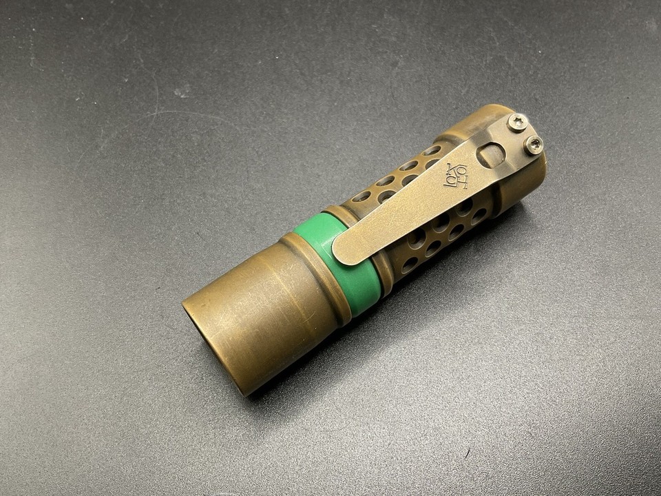 Barrel Flashlight Company x Koch Tools M2JN Bronze Custom Flashlight #1 ...