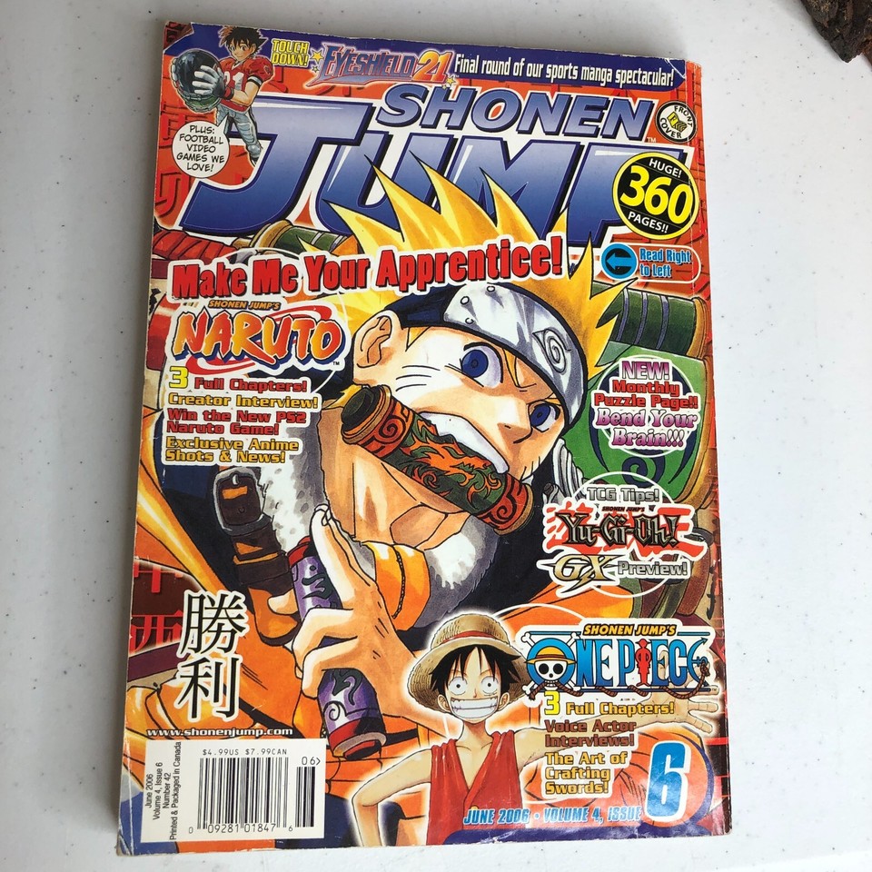 SHONEN JUMP MAGAZINES ANIME MANGA COMIC YEARS 2005 TO 2007 = SELECT ...