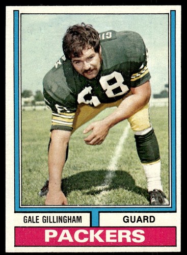 1974 TOPPS GALE GILLINGHAM GREEN BAY PACKERS #115 | eBay