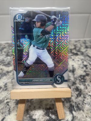 2022 Bowman Chrome Jonathan Clase 1st Mojo Refractor BCP-118 Seattle ...