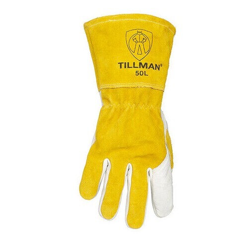 Tillman 50 Heavy Duty Split Cowhide Leather MIG Stick Welding ...