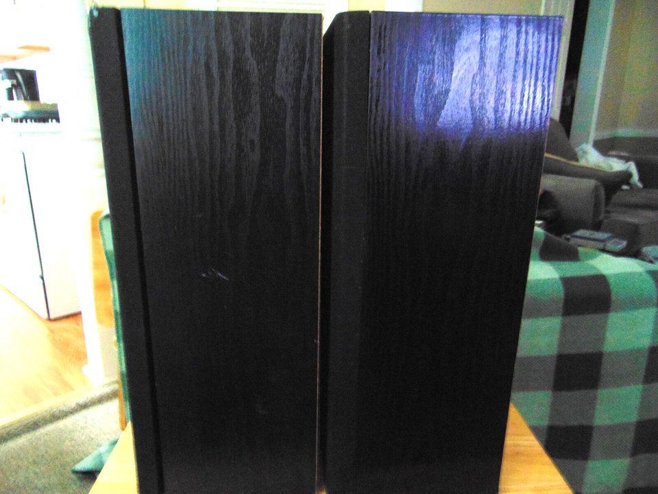 SONY SPEAKERS MODEL SS-D117 SET OF 2 BLACK VERY GOOD CONDITION SEE ...