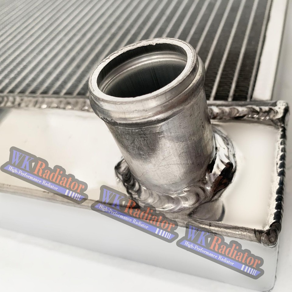 For 22" x 19" x3'' Ford Mopar Universal Aluminum Racing Radiator 2 Row ...