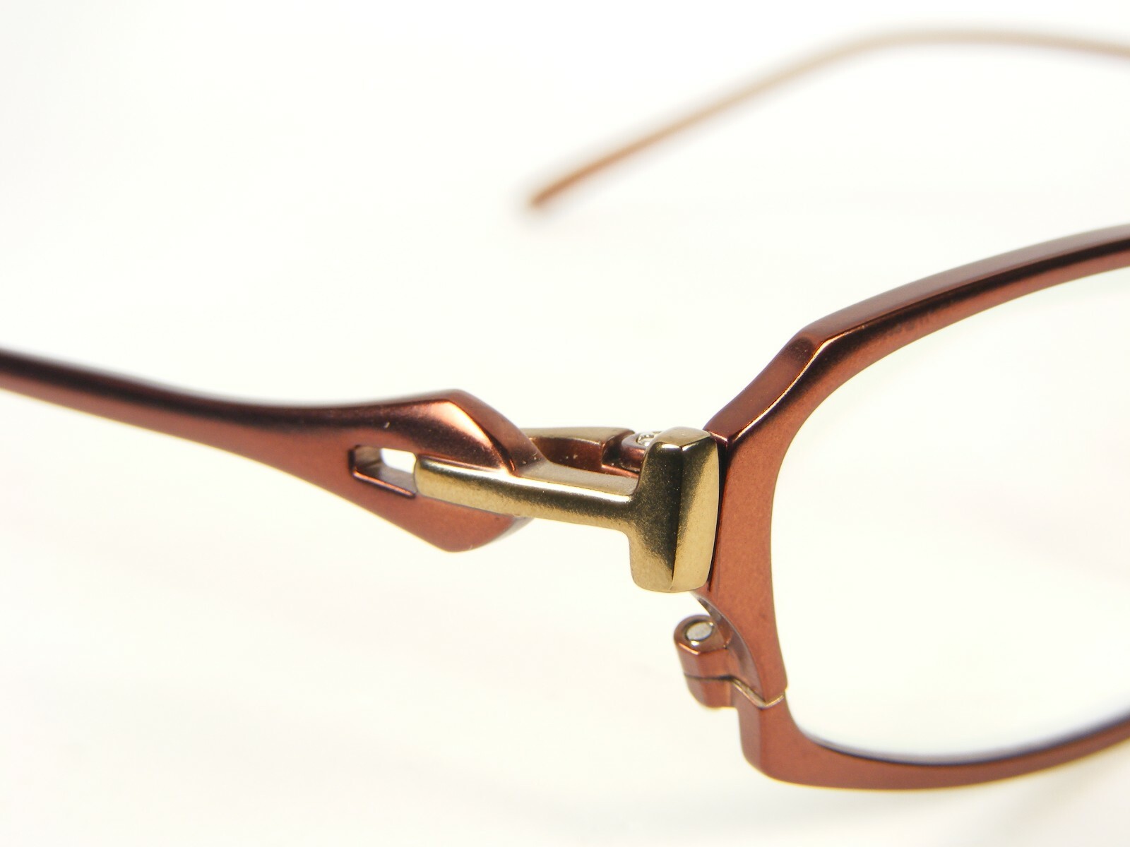 OGI TITANIUM 5214 COL. 1128 BRONZE EYEGLASSES GLASSES FRAME 48-17-138mm ...