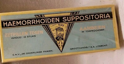 Apothecary & Pharmaceutical - Suppositories