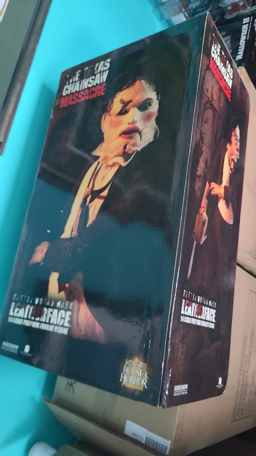 Leatherface Sideshow Gunnar Hansen Autographed Texas Chainsaw Massacre ...