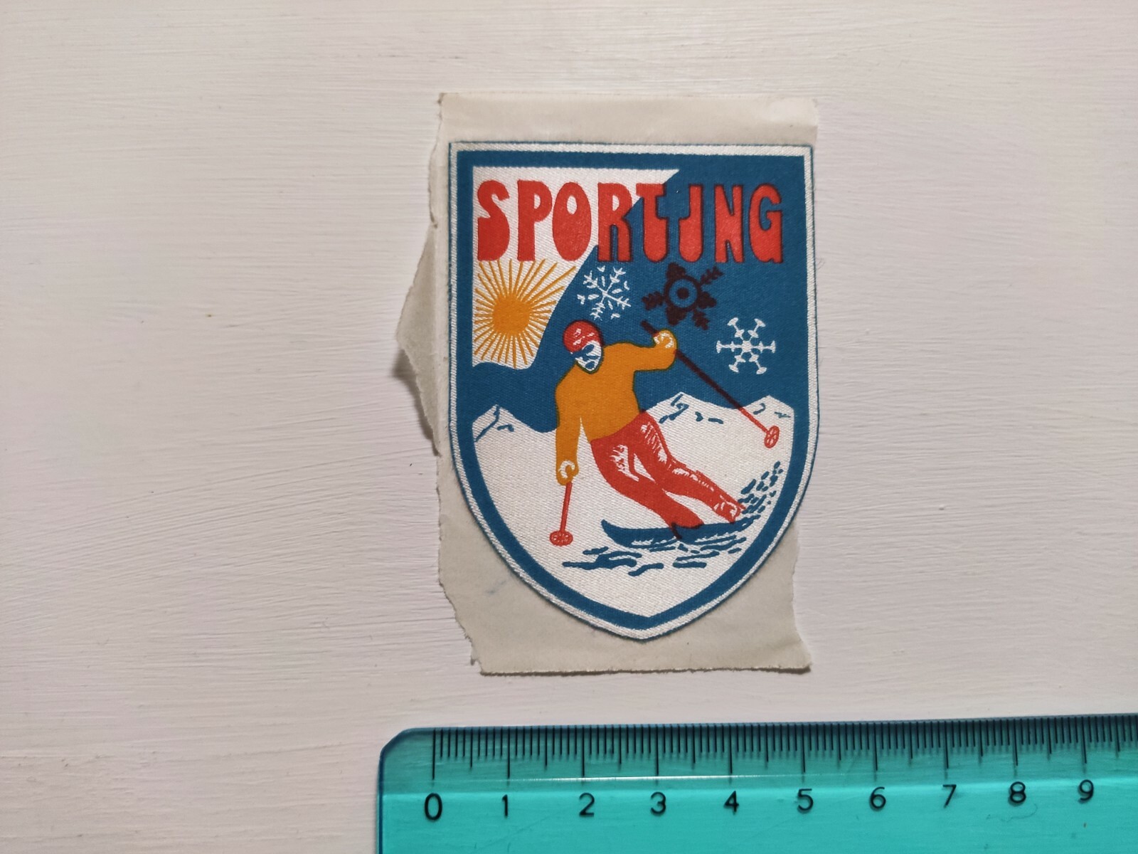 Adhesive Sporting Ski Sticker Autocollant Vintage 80s Original | eBay