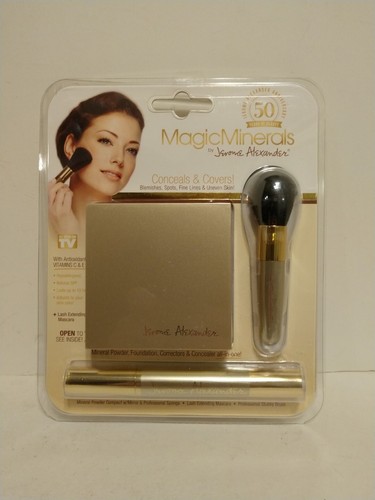 NEW ~ Magic Minerals Jerome Alexander 50th Anniversary Medium Makeup Kit- 3 pcs 812458000514| eBay