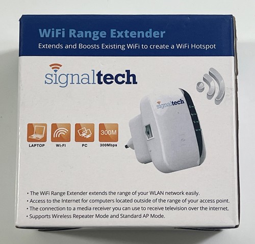 SignalTech WiFi Range Extender. NEW IN BOX | eBay
