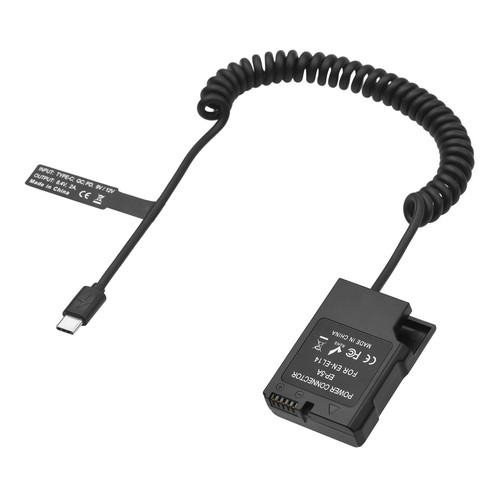 Andoer EN-EL14 Dummy USB-C Coupler Dummy Coupler S8Z8 | eBay