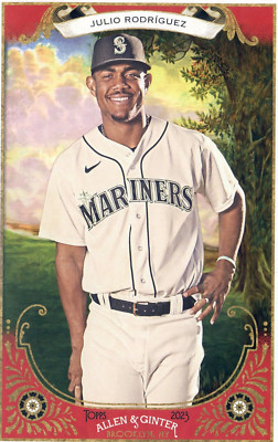 2023 Topps Allen & Ginter BOXLOADER BOX TOPPER BC-14 Julio Rodríguez ...