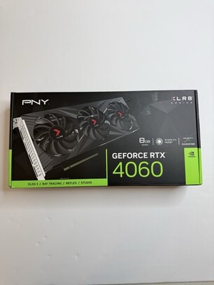 PNY XLR8 GeForce RTX 4060 8GB GDDR6 Graphics Card Triple Fan GPU ...