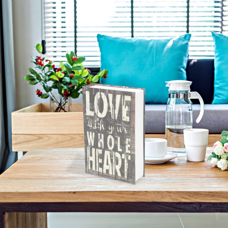 Book Shape Box Stainless Steel Storage Containers Decorative Boxes ...