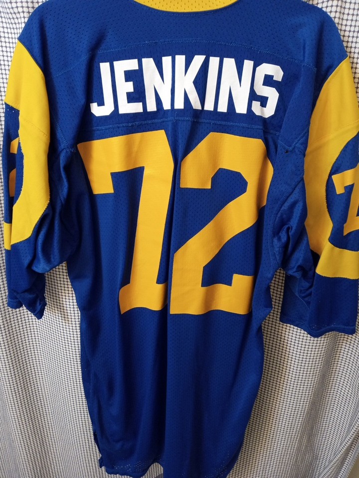 Los Angeles Rams Jersey Jenkins Size 46 with COA | eBay