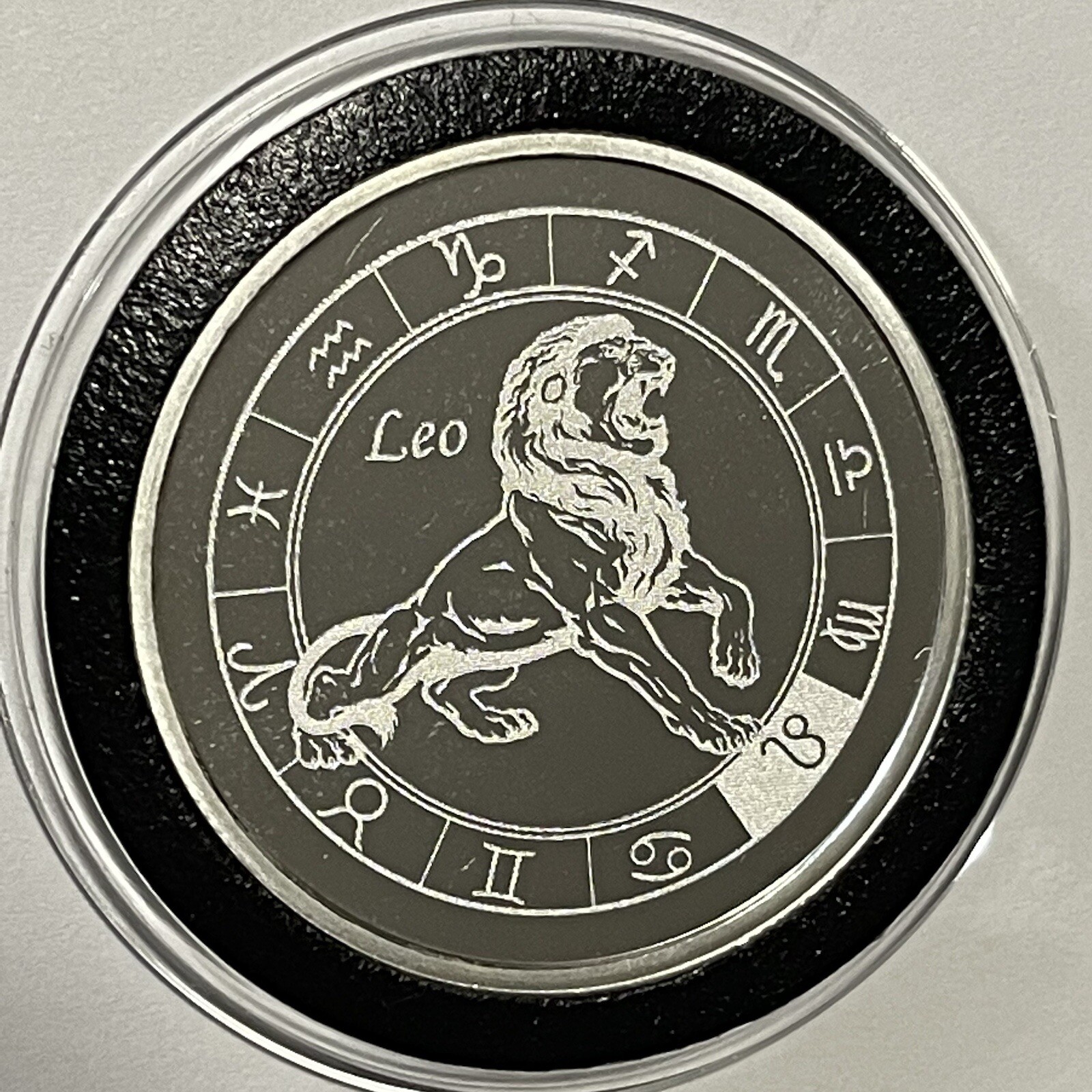 Leo 5th Sign of the Zodiac Astrology Coin 1 Troy Oz .999 Fine Pure ...