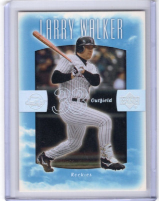 LARRY WALKER 2002 Upper Deck Sweet Spot #90 - ROCKIES | eBay