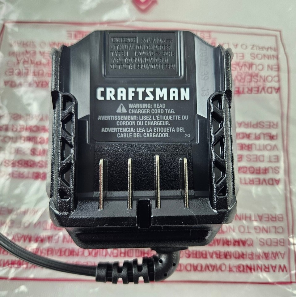 Genuine Craftsman CMCB101 20V Max Lithium-Ion Charger | eBay