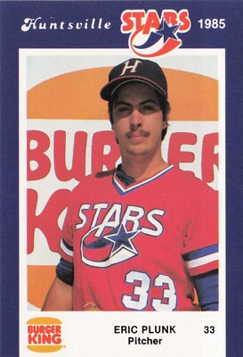 PROSPECT - Eric Plunk - 1985 Burger King Huntsville Stars | eBay