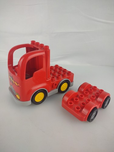 Lego Duplo Fireman Fire Truck & vehicle/car chassis part | eBay