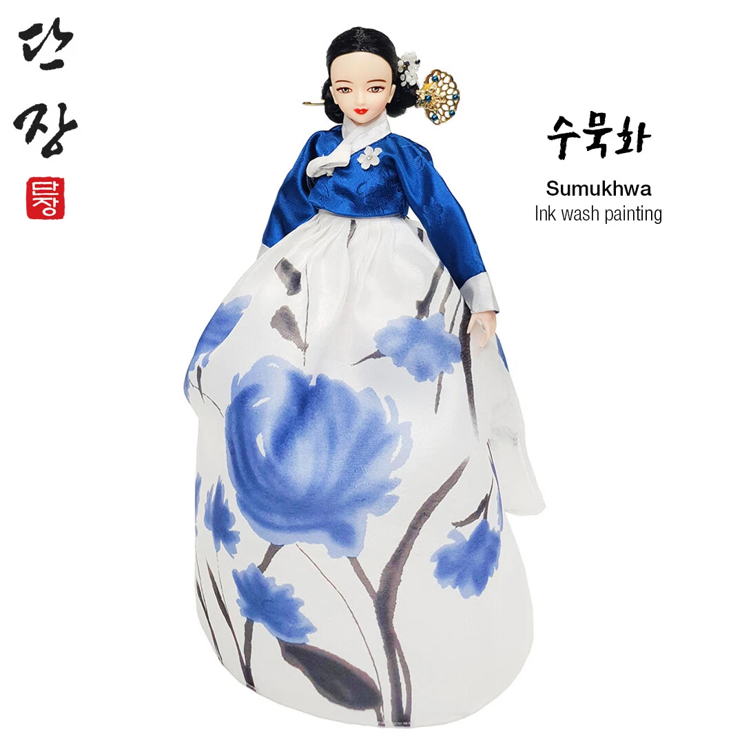Traditional Hanbok Painting