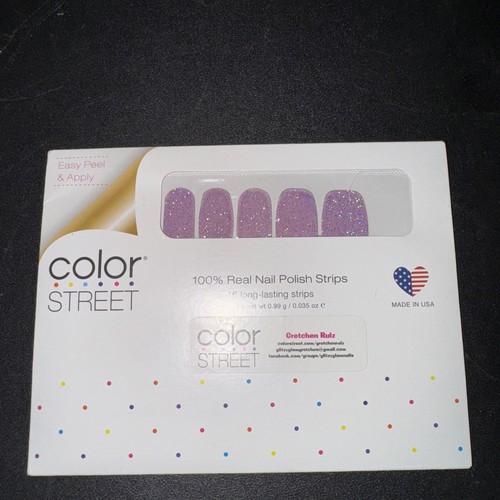 Color Street Glamsterdam 100% Real Nail Polish Strips. Popular! | eBay