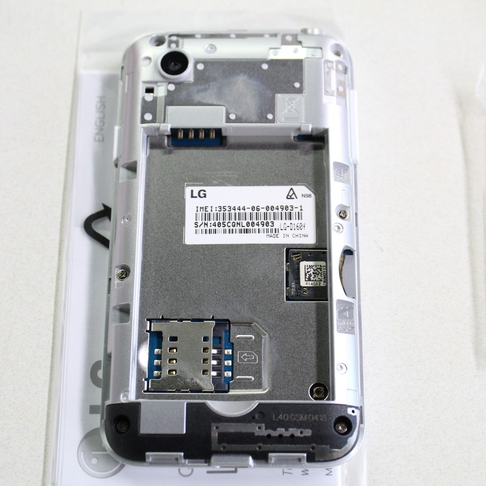 Rare Vintage LG L40 D460f Boost Mobile White Phone International In Box | eBay