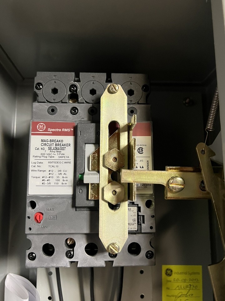 GE General Electric 300 Line Control Magnetic Starter Combination New ...