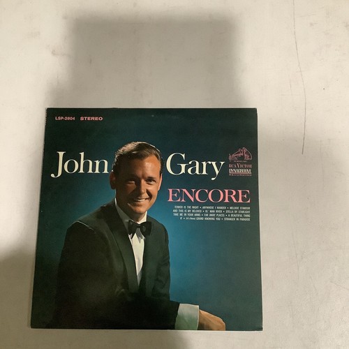 John Gary – Encore LP - RCA Victor – LSP-2804 | eBay