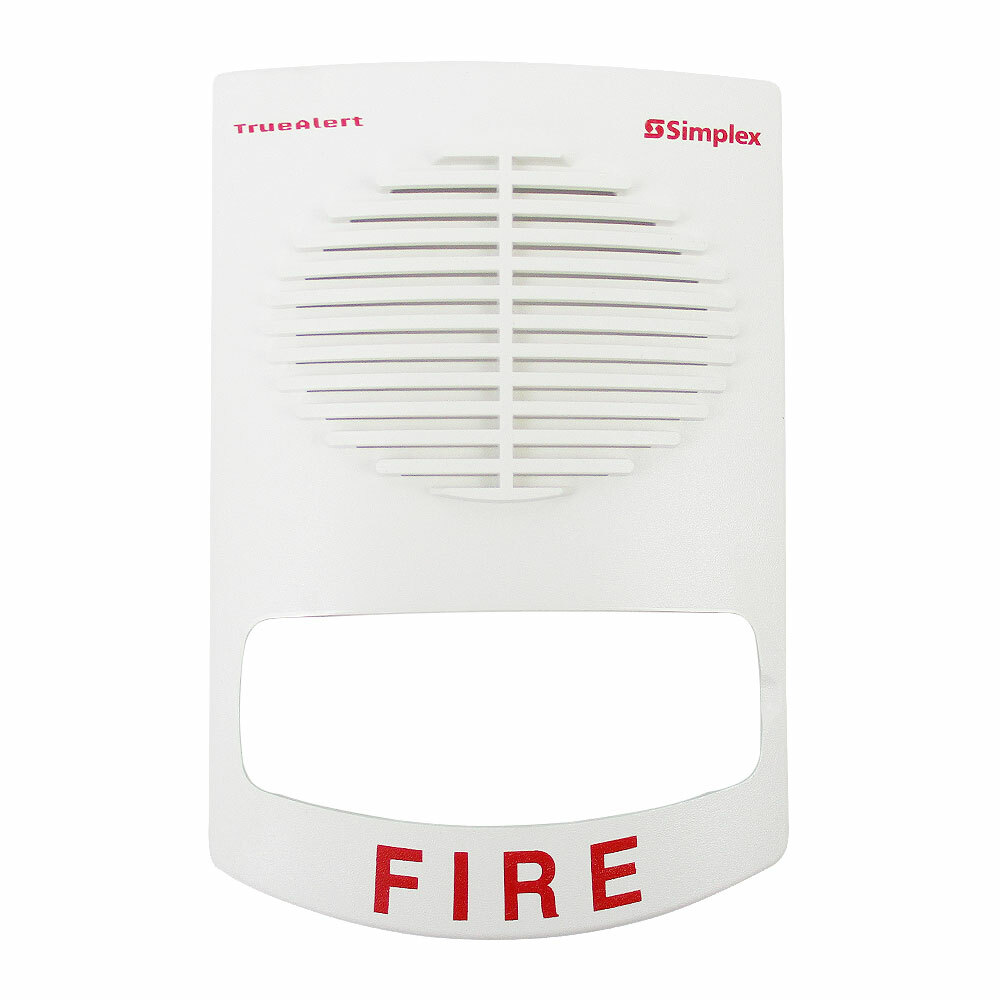 (NEW) SIMPLEX 4905-9997 TRUEALERT COVER SPEAKER VISIBLE FIRE ALARM ...