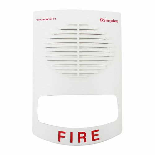 (NEW) SIMPLEX 4905-9997 TRUEALERT COVER SPEAKER VISIBLE FIRE ALARM ...