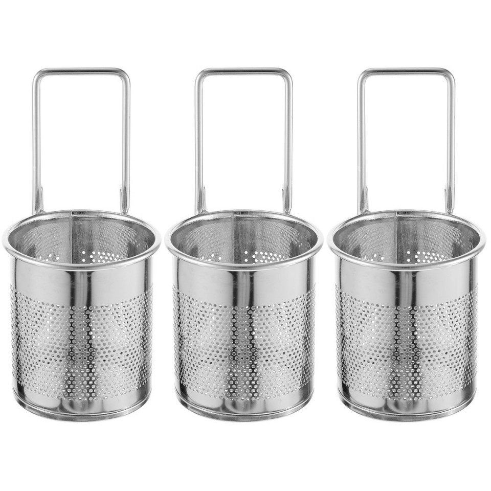 Set of 3 Mesh Basket Hot Pot Strainer with Hook Attachable Hotpot | eBay