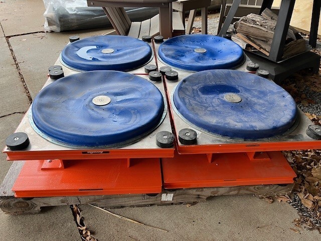 AeroGo Air Casters Full System Eight Casters - System Capacity Up To 68 ...