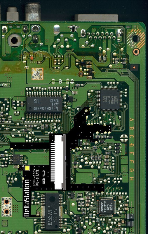 XStation ODE QSB PU-8 LATE X-Station, PicoStation Playstation PS1 SCPH ...
