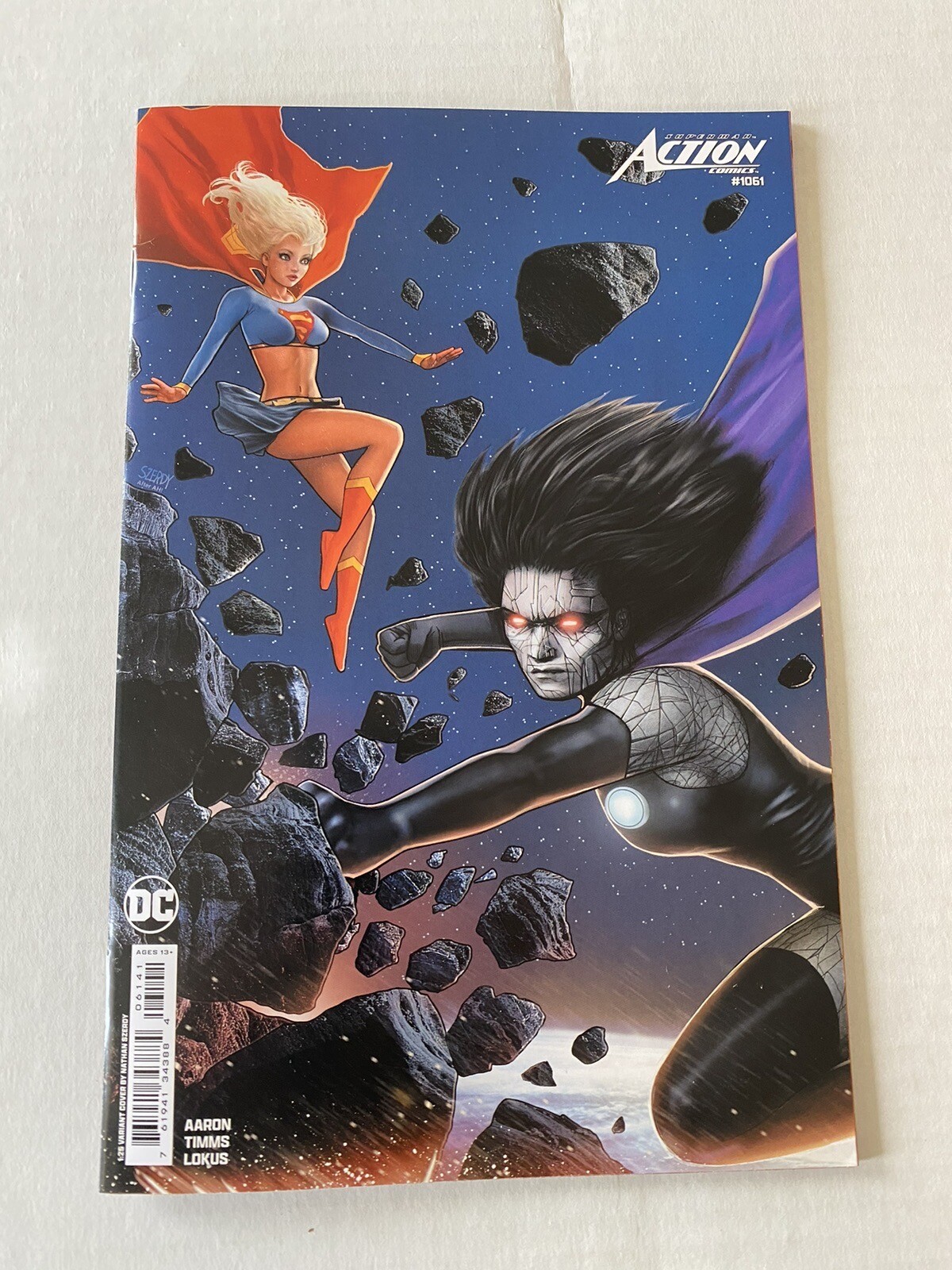 Action Comics #1061 Cover F (2024) 1:25 Nathan Szerdy Variant Supergirl ...