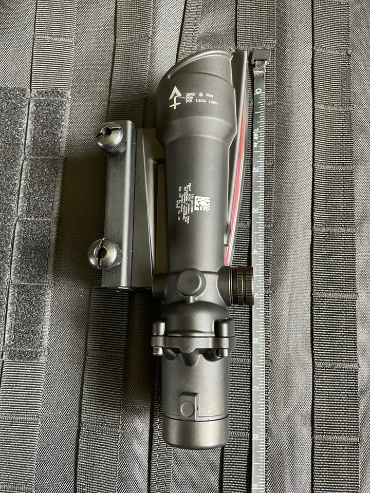 5x35 BDC Scope Fiber Optic Chevron Reticle Red Rifle Scope | eBay