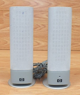 Set of 2 Genuine HP (HP 5187-8366) Rock 2.0 Computer Speakers Only ...